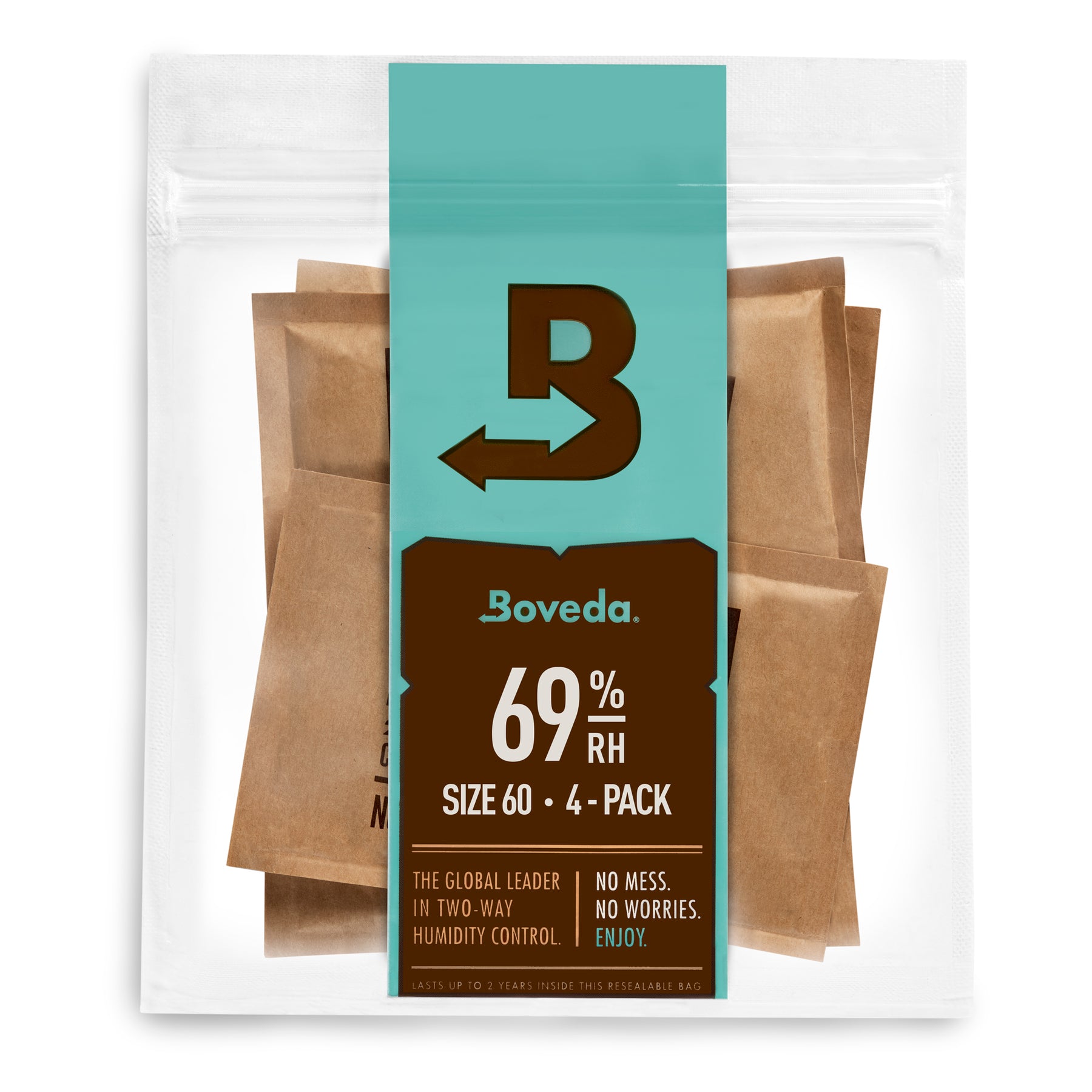Boveda Size 60 to Protect Cigars in Humidors, Bags & Cases